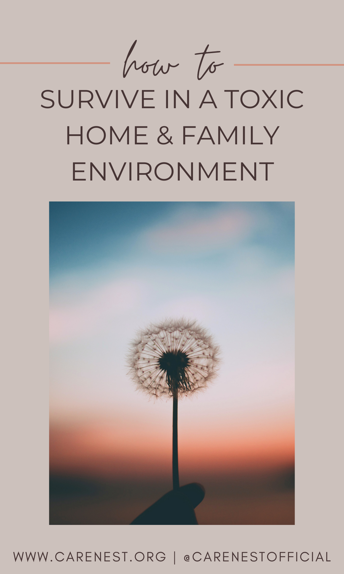 How to Survive in a Toxic Home & Family Environment - Care Nest