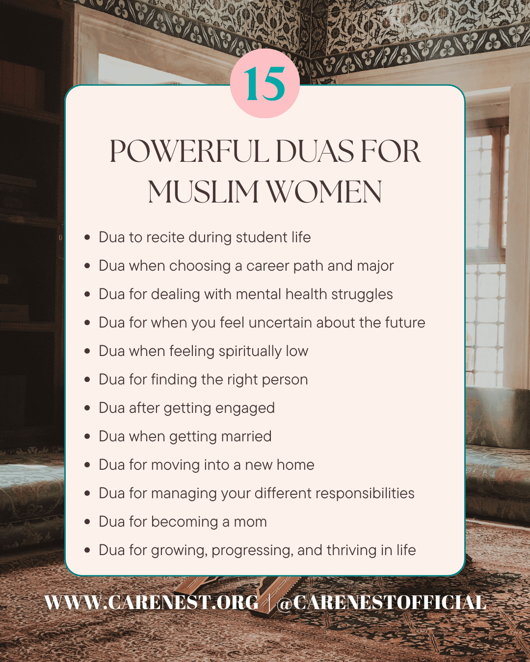 Navigating Life's Seasons: 15 Powerful Duas for Muslim Women (+ FREE ...